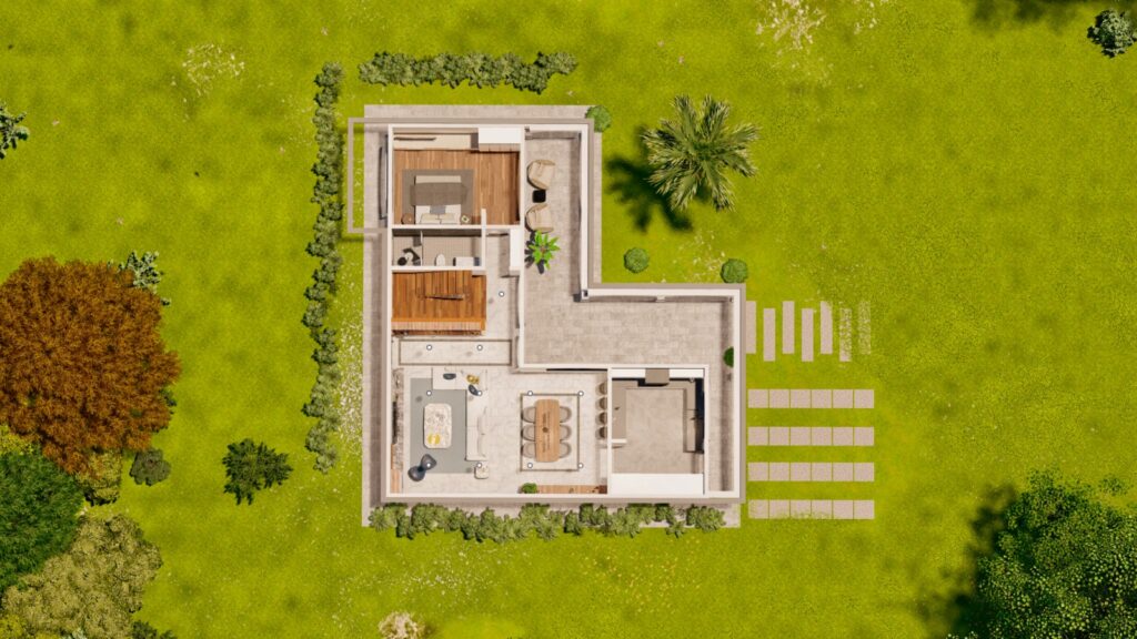 (14x14m2) 3Dormitorios 2Baños - 83N-Design